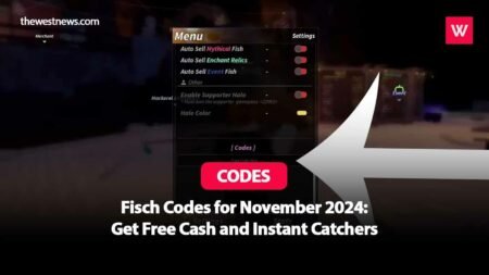 Fisch Codes For November 2024 Get Free Cash And Instant Catchers The